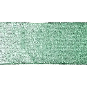 2.5" Velvet Wired Green Ribbon