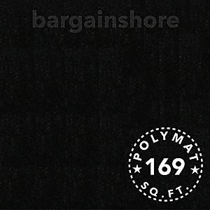 Polymat 45 FT x 3.75FT Wide Black Speaker Box 45ft Backed Carpet Truck Car Trunk Liner, Dash Cover, Interior Headliner Carpet