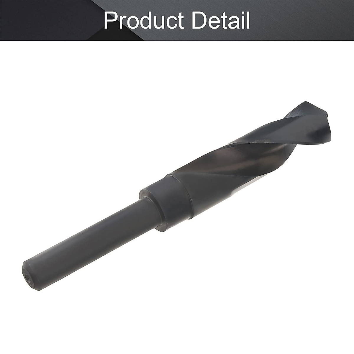 Utoolmart Reduced Shank Drill Bit 20.5mm High Speed Steel HSS 9341 Black Oxide with Straight Shank 1pcs