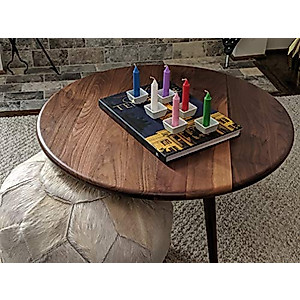 Wicca Wicks - 20 Black Candles | 4 inches Tall & 3/4 inch Diameter | Witchcraft Supplies for Your Personal Wiccan Altar, Spells, Charms & Rituals | Witchy Room Decor | Taper Candlesticks (Black)