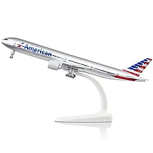 Lose Fun Park 1/300 Diecast Airplanes Model American Plane Model Boeing 777 Model Airplane for Collections & Gifts