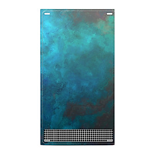 Head Case Designs Officially Licensed LebensArt Blue Malachite Art Mix Matte Vinyl Sticker Gaming Skin Case Cover Compatible with Xbox Series S Console and Controller Bundle