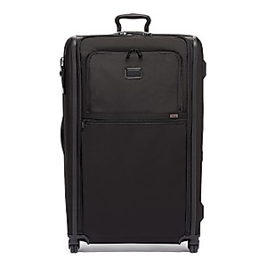 TUMI - Alpha Worldwide Trip Expandable 4-Wheeled Packing Case - Nylon Rolling Suitcase - TSA Lock Tracer - Black