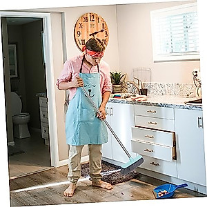 BUTIFULSIC 1pc Cleaning Floor Brush Tiles Cleaning Floor Brooms Rug Scrubber for Carpet Home Cleaning Mop Bathroom Floor Brush Reach Scrubber Brush Dust Mop Green Abs