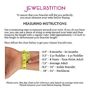 JEWELRSTITION Azabache Bracelet for Women and Men, Jet Stone Amulet and Figa Hand for Evil Eye Protection, 7.5"