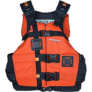 Stohlquist Canyon Youth Lifejacket (PFD)-Orange-Y L/A XS