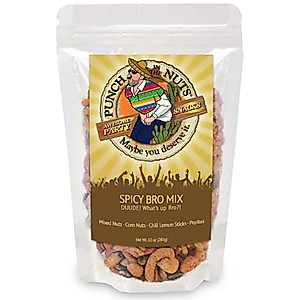 Punch in the Nuts - Spicy Trail Mix Bulk - MADE IN THE USA Snacks - Funny Gag Gifts for Men - Food Gift