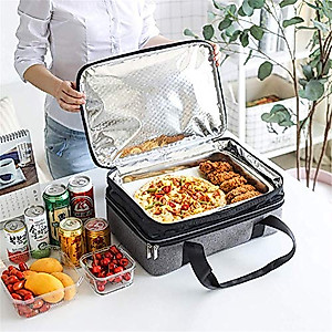 Insulated Casserole Carrier,Casserole Carriers For Hot or Cold Food,Expandable Casserole Dish Carrier Bag,Portable Tote Pie Carrier Hot Cold Food Carrier Bag For Potluck Parties,Picnic,Beach or Gifts