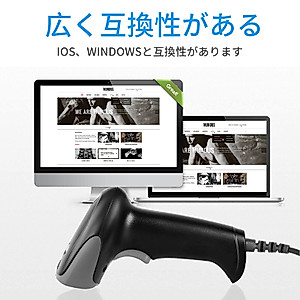 THARO USB 2D QR Handheld Barcode Scanner Wired, 2D 2.4G Wireless Barcode Scanner, Fast Scan for Windows Mac and Linux PC Computer Plug and Play (2D Wireless)