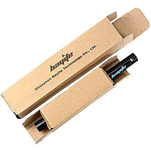 bayite 1/2 Inch X 6 Inch Large Ferro Rods Ferrocerium Rod Drilled Survival Fire Starter Flint Steel with Toggle Lanyard Hole for Camping Emergency