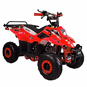 X-PRO Eagle 110 110cc Kids ATV Quad Youth ATV ATVs 4 Wheels (Red, Factory Package)