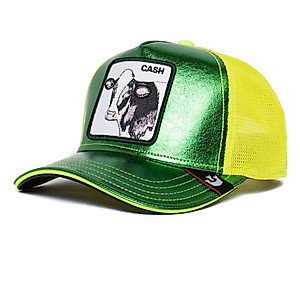 Goorin Bros. Men's The Farm Mesh Capsule Unisex Adjustable Trucker Cap, Green, One Size