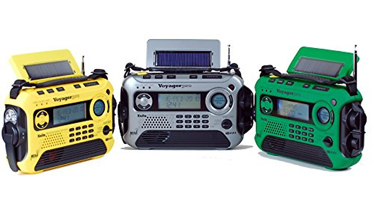 Kaito Voyager Pro KA600 Emergency Radio with Solar & NOAA Alerts