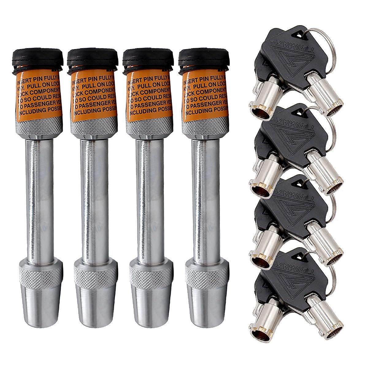 Blue Ox BX88177 4-Lock Kit , Orange