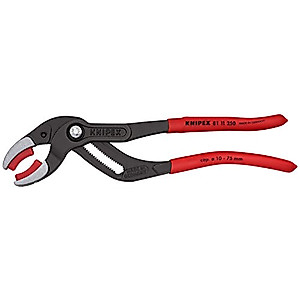 KNIPEX Pipe Gripping Pliers-Replaceable Plastic Jaws