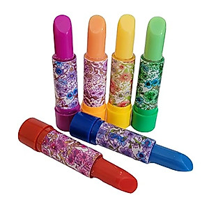 DEALPLUSDEAL Princessa Magic Color Changing Lipstick 6 Pcs Set Aloe Vera Infused Long Lasting Color Magic Creamy Moisturizing Lip Makeup