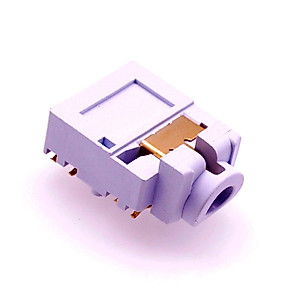 Deal4GO Original Replacement 3.5mm Headphone Jack Audio Socket for Xbox One Elite Controller 1697 & 1698 Headset Port White (Long Version)