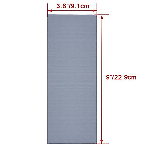 AUSTOR 36 Pieces Sandpaper 1500 2000 2500 3000 5000 7000 High Grit Wet and Dry Sandpaper Assortment 9 x 3.6 Inches Abrasive Paper