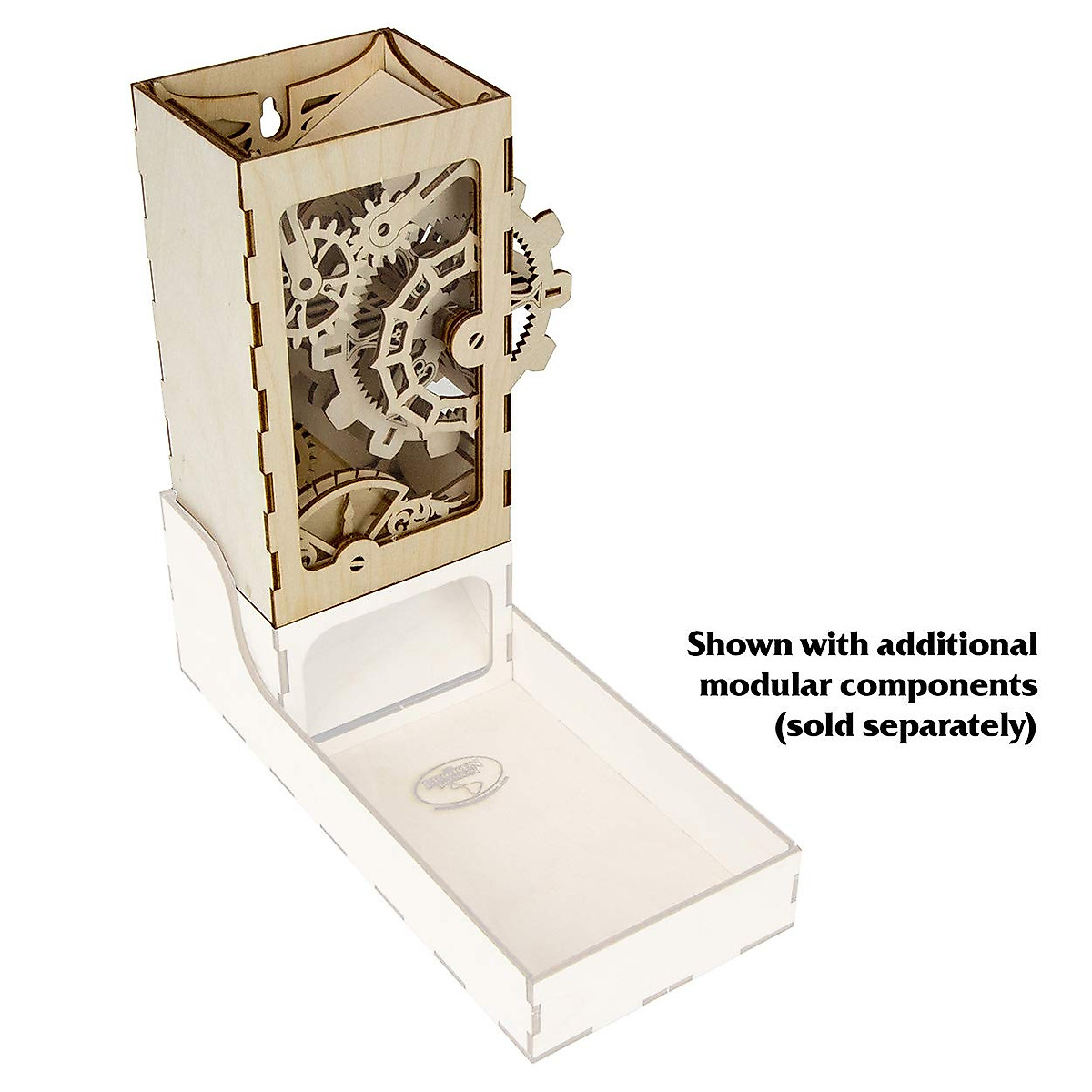 The Broken Token Modular Dice Tumbler Gears - Wooden Dice Tower