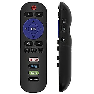 New Replace Remote Control fit for TCL Roku TV 49S405 32S305 40FS4610R 43S405 32S3750 40S305 43S305 55S405 32FS4610R 32S800 32S3850B 40S3800 55US57 50UP120 28S3750 49S305 65S405 50FS3800 40FS3750