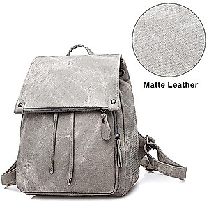 Women Backpack Waterproof Anti-theft Lightweight PU Fashion Leather Shoulder Bag Travel Backpack