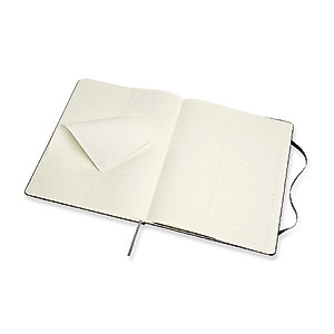 Moleskine PRO Notebook, Hard Cover, XXL (8.5" x 11") Professional Project Planning, Black, 192 Pages