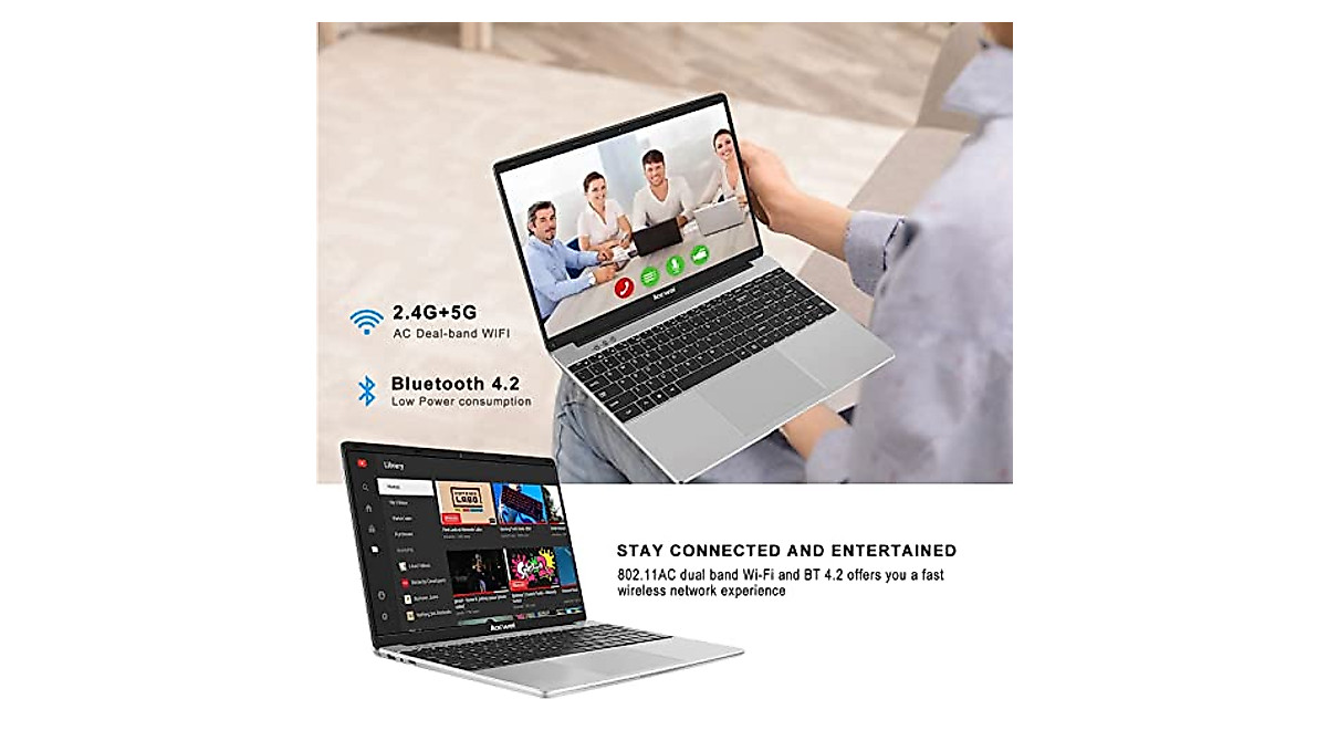 Ruzava 15.6" Laptop with 6GB RAM & 128GB SSD