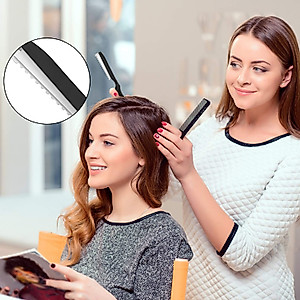 12 Pieces Hair Styling Thinning Razor Set, 2 Pieces Hair Styling Razor Hair Cutting Texturizing Razors and 10 Pieces Replacement Spare Blades with Comb Blades for Christmas Valentine's Day Giving