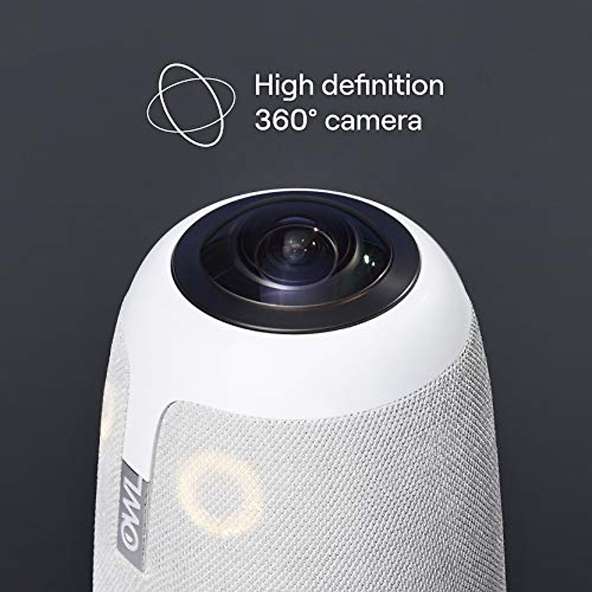 Meeting Owl Pro - 360-Degree, 1080p HD Smart Video Conference Camera, Microphone, and Speaker (Automatic Speaker Focus & Smart Zooming and Noise Equalizing)