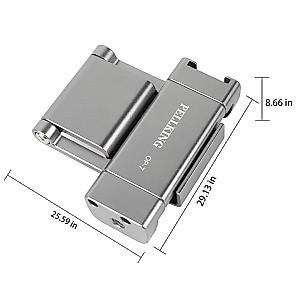 PellKing Osmo Pocket/Osmo Pocket 2 Phone Holder Set Expansion Accessories + Universal Mini Extension Pole Tripod Compatible with DJI OSMO Pocket 2/ DJI OSMO Pocket and Smartphone