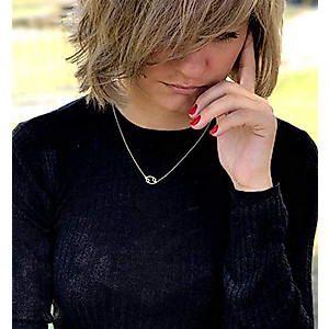 Gold Pisces Zodiac Necklace Pisces Gift Zodiac Sign Necklace Astrology Pisces Birthday Gift Horoscope Constellations Jewellery Christmas Gift (Gold-Pisces)