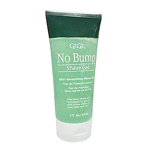 Gigi No Bump Shave Gel Unique Shave Gel That Gives a Precise, Ultra-close Shave While Preventing Bumps and Razor Burn - Size 6 Oz