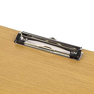 Extra Large 11x17 Clipboard, Horizontal Wooden Lap Board with Low Profile Clip for Drawing, Sketching, Art Supplies (3mm Thickness)