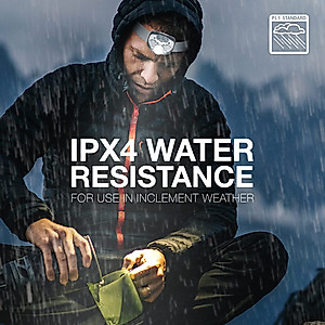 Energizer LED Headlamp PRO (2-Pack), IPX4 Water Resistant Headlamps, High-Performance Head Light for Outdoors, Camping, Running, Storm, Survival LED Light for Emergencies (Batteries Included)