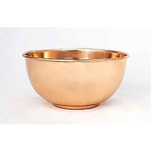 Alchemade Set of 2 Copper Ice Cream Bowls - 100% Pure Copper Bowls For Your Copper Kitchenware & Copper Dishware Collection - For Everyday Kitchen Use Or As A Metal Decorative Bowl