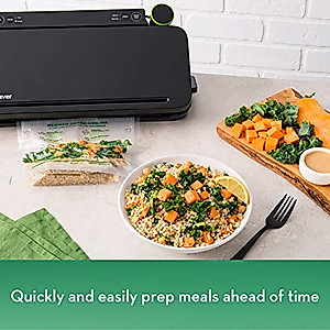 FOODSAVER Microwavable Meal Prep Bags Vacuum Sealers, 1 Quart, 16 Ct.