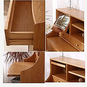 ZHIVIQ Vanity Set with 4 Drawers, Storage Shelf, Bedroom Bathroom Dressing Makeup Table Girls Women