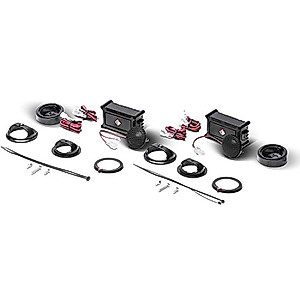 Rockford Fosgate P1T-S Punch 1" Tweeter Kit (Pair) , Black