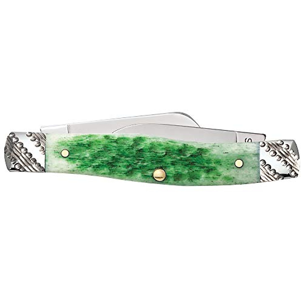 Case Cutlery 53252 Lockback Emerald Bone