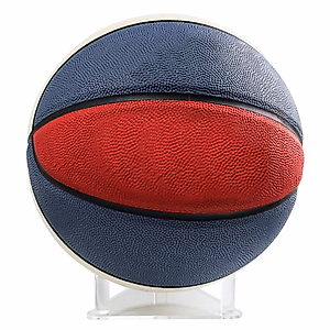 Tasybox Acrylic Ball Stand Holder, Sports Ball Storage Display Rack for Basketball Football Volleyball Soccer Rugby Balls 2 Pack Clear