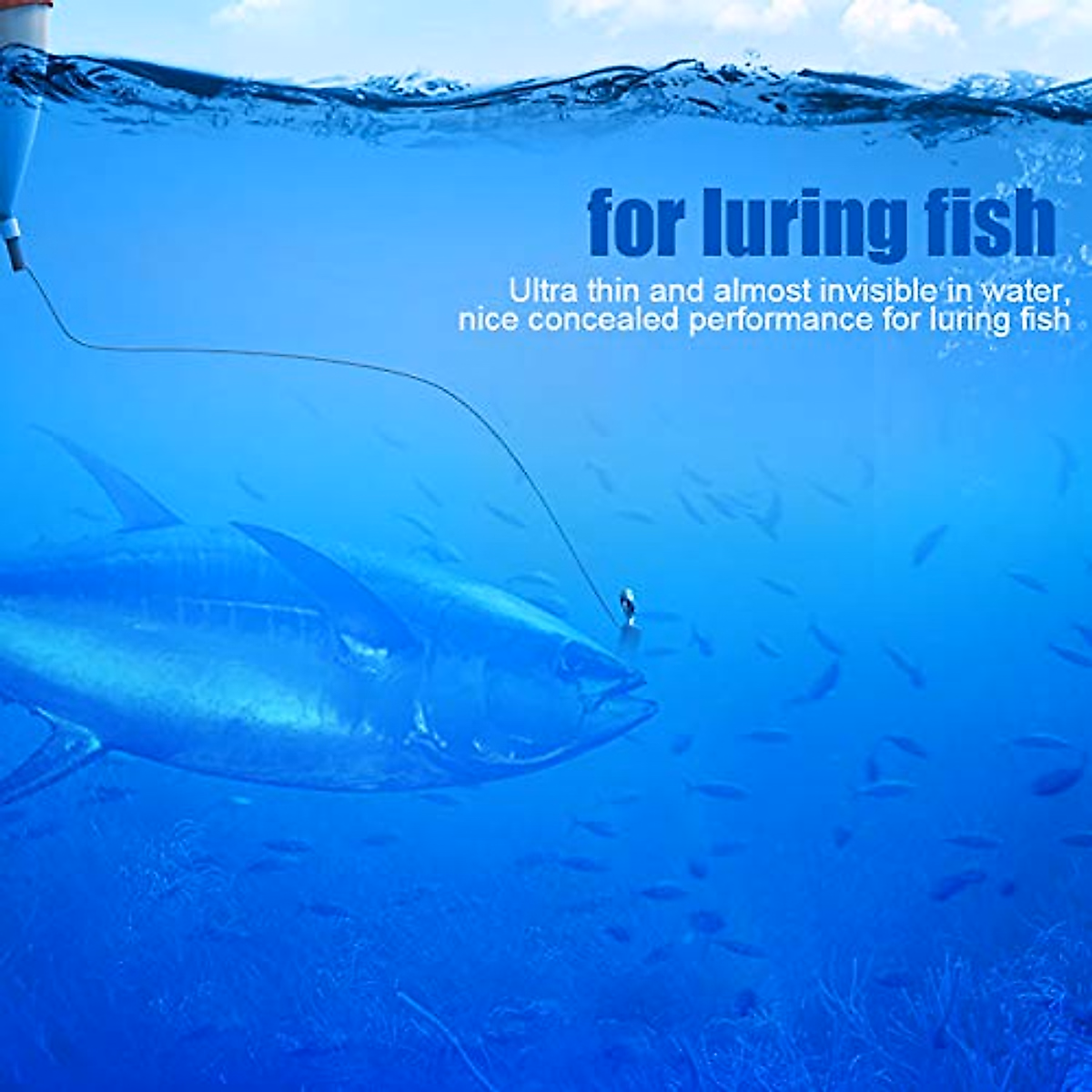 Elastic Fishing Line, Nylon Elastic Fishing Line Ultra Thin for Outdoor for River for Adults for Fisherman