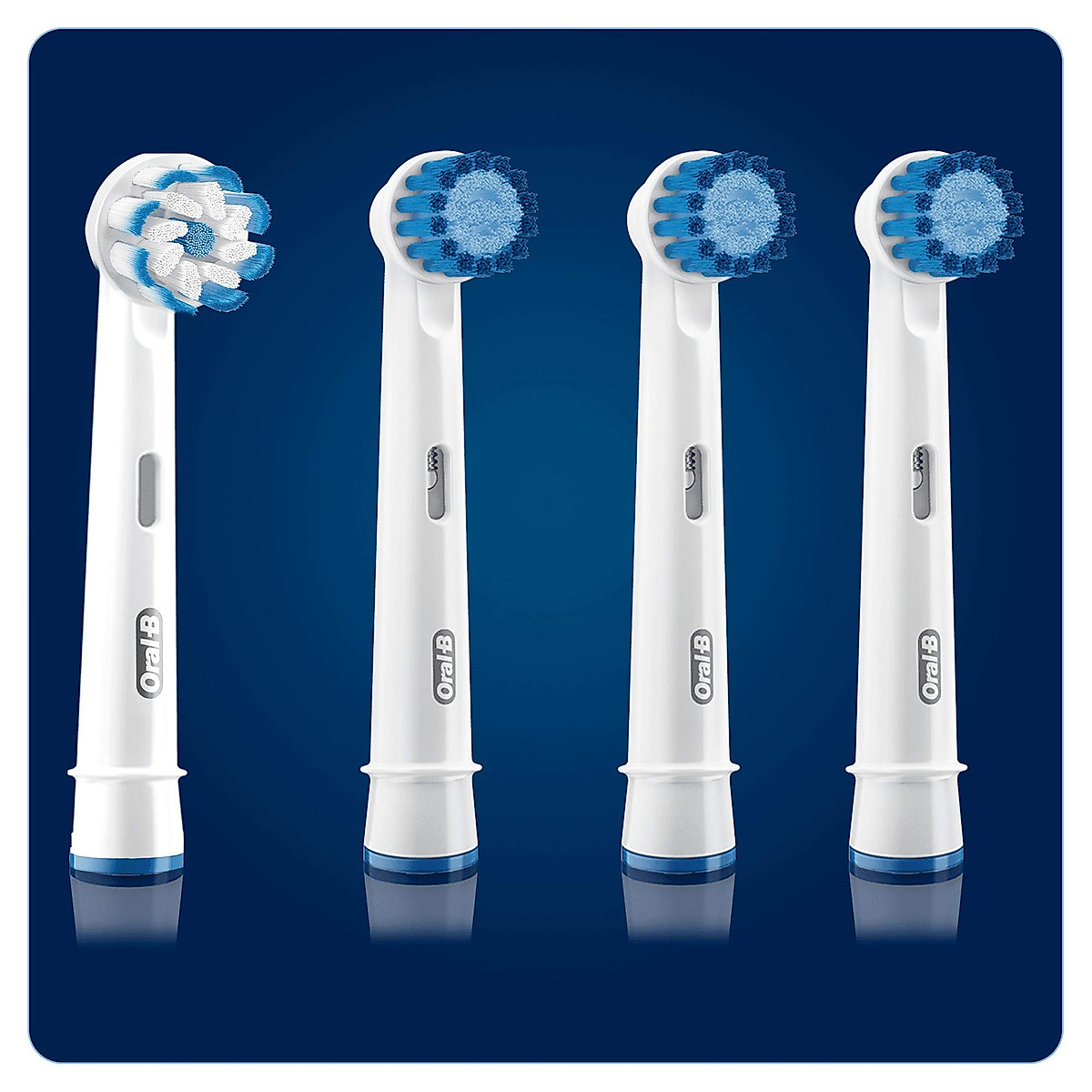 Oral-B Sensitive Clean Pack of 4 (3 Sensitive Clean Brushes + 1 Sensi UltraThin Brush)