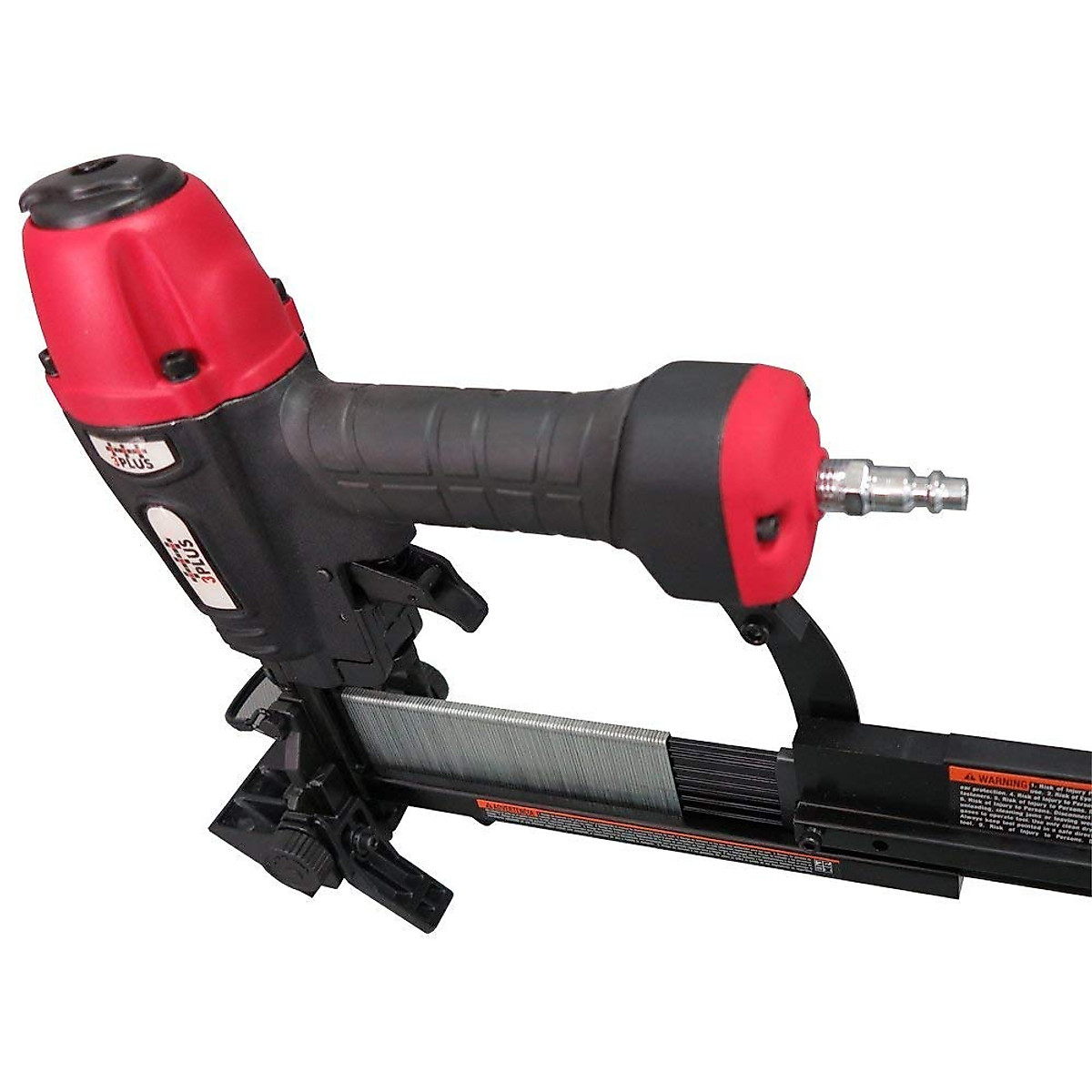 3PLUS HFS509040SP 4-in-1 Pneumatic 18 Gauge Flooring Stapler/Nailer