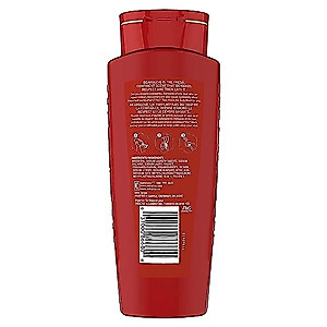 Old Spice Wild Bearglove Scent Body Wash for Men, Red 16 Oz, Packaging may vary Red