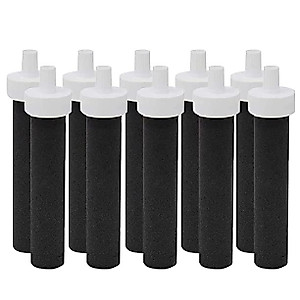 Molgoc Water Bottle Filter Replacement for Brita BB06,fit Brita Hard sided,Sport and Stainless Steel Bottle (10 Count) by Molgoc.