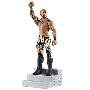 WWE MATTEL GNK09 Wrekkin' Ricochet 6 Inch Action Figure with Pull-Back Activated Moves and a Wreckable Accessory, Multi