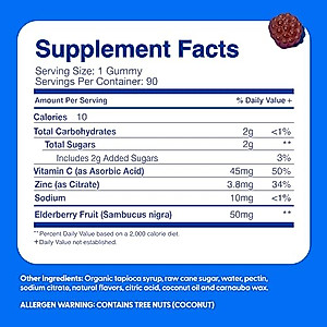 Feel Great Kids Elderberry Gummies with Zinc and Vitamin C | Kids Immune Support Sambucus Elderberry Gummies | Berry Flavored Vegan Kids Multivitamins | 90 Day Supply