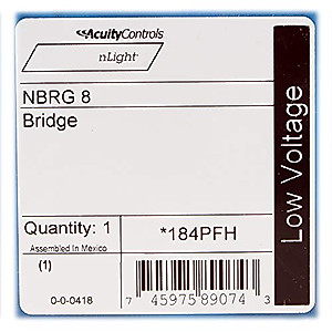 Sensor Switch NBRG-8 nLight 8-Port Bridge, RJ45, White