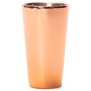 Cork Pops Arctic Chill Copper-Tone 2 Ounce Freezer Gel Shot Glass Set of 2