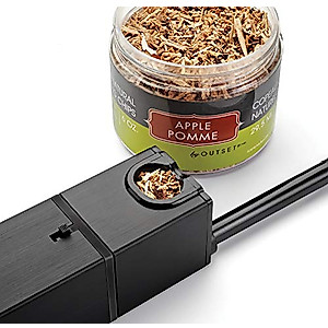 Outset 76533 Apple, Hickory, Mesquite Smoker Chip Gift Set
